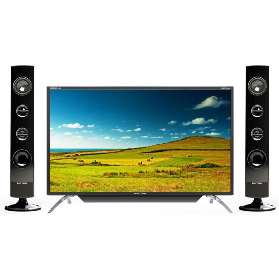Polytron LED TV 40 Inch Full HD Cinemax Tower Speaker PLD-40TS156